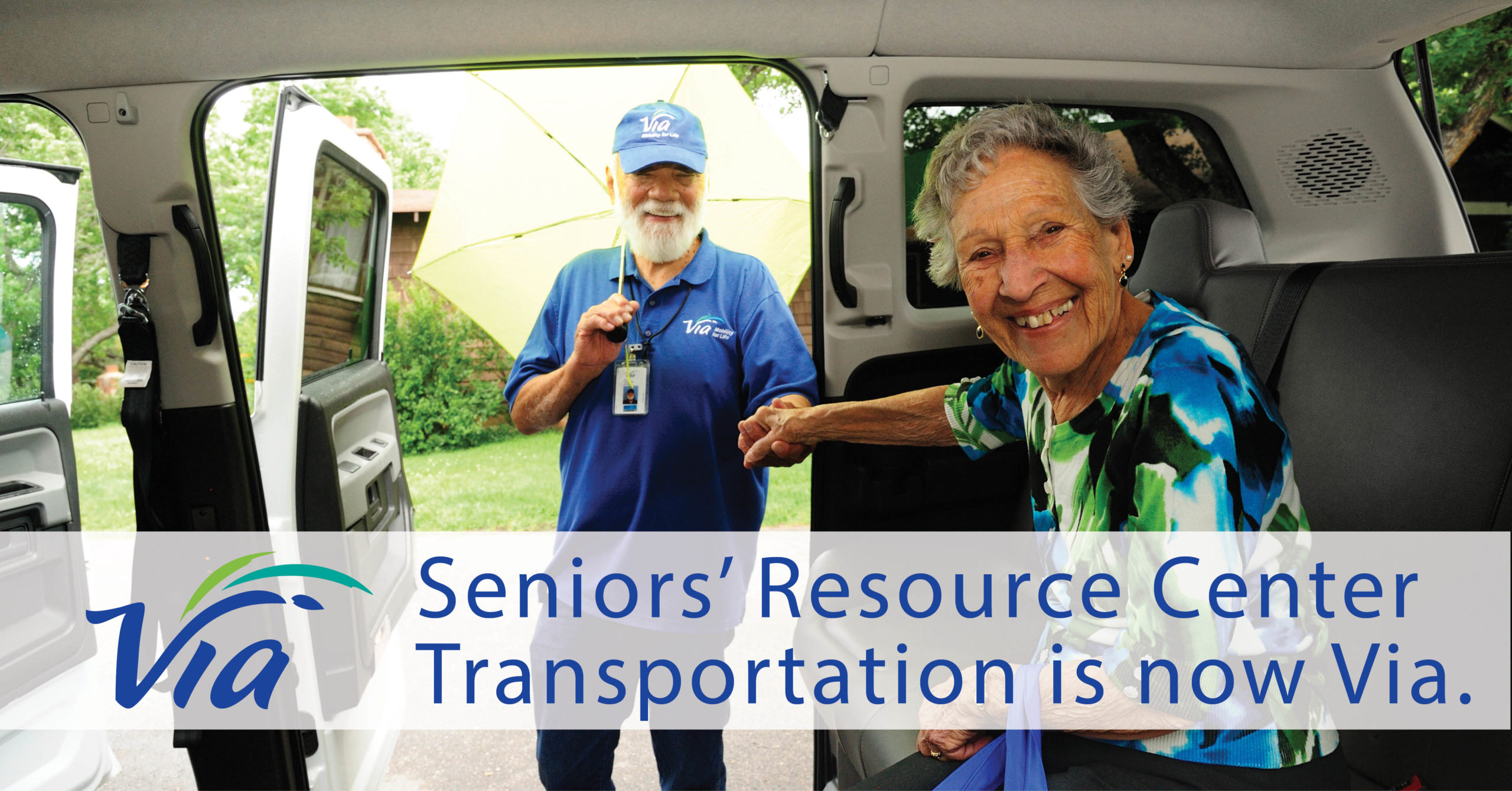 Press Release: Via Mobility Services Assumes Seniors' Resource Center's ...